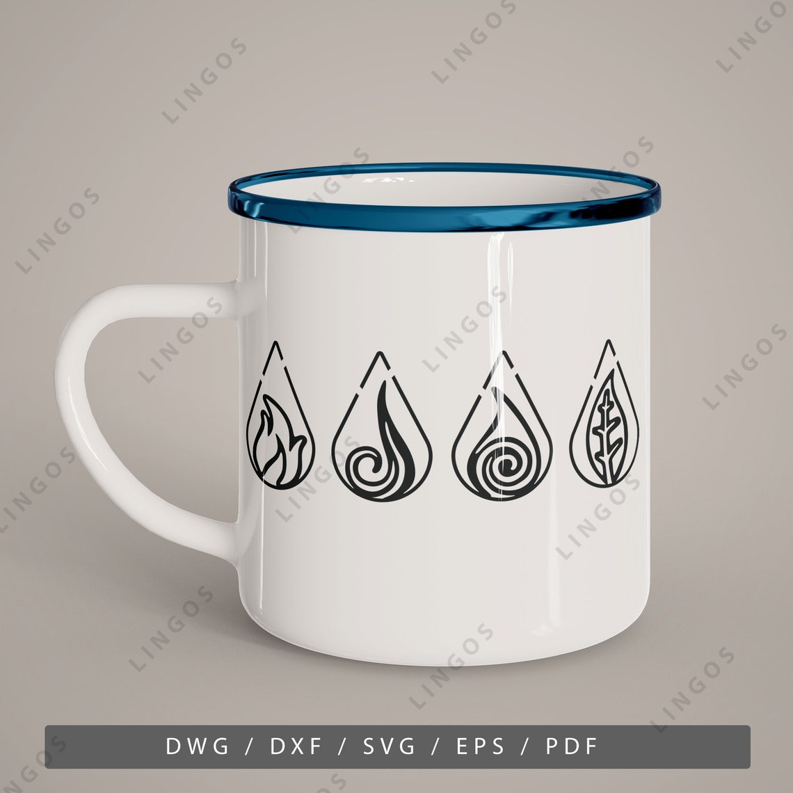 Element Vector Four Elements SVG Bundle Earth Plansair PDF - Etsy