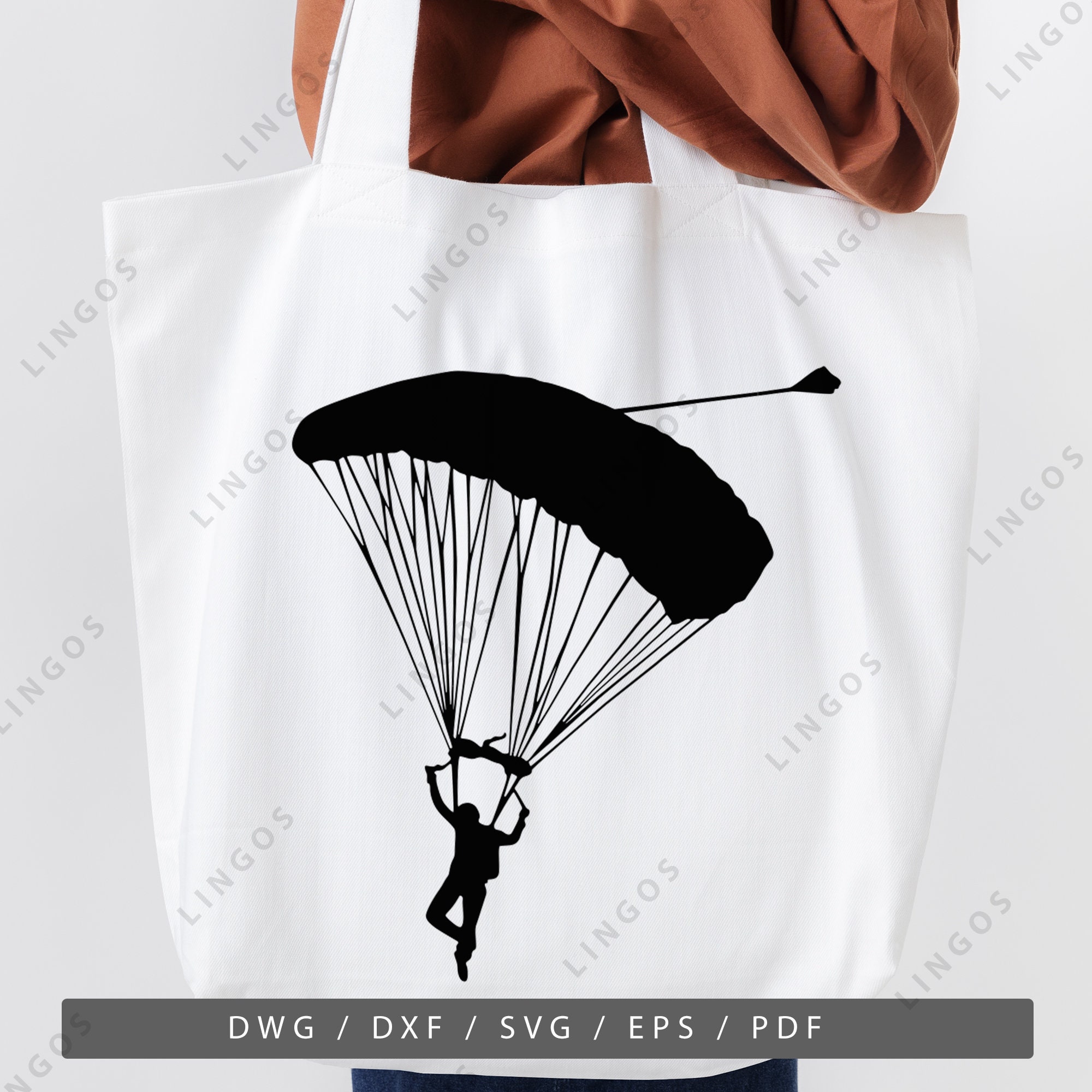 Parachute Vector Chute SVG Bundle Jump Pdf File Parachuting - Etsy Hong ...