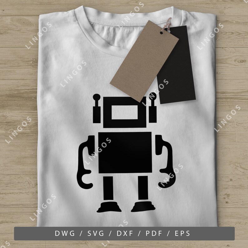 Robot Vector Machine SVG Bundle Robotics EPS File Laser - Etsy