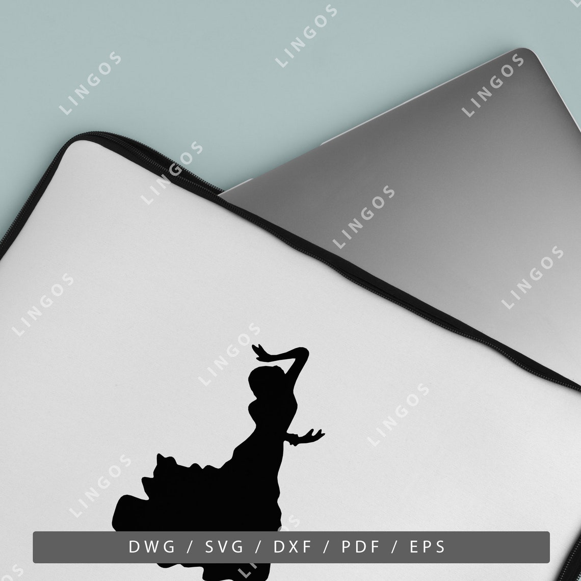 Flamenco Dancer SVG Bundle Spanish Vector Woman Dancer | Etsy