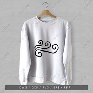 Wind Bundle Svg File,storm Digital File,windy Vector Files, Blowing Eps ...