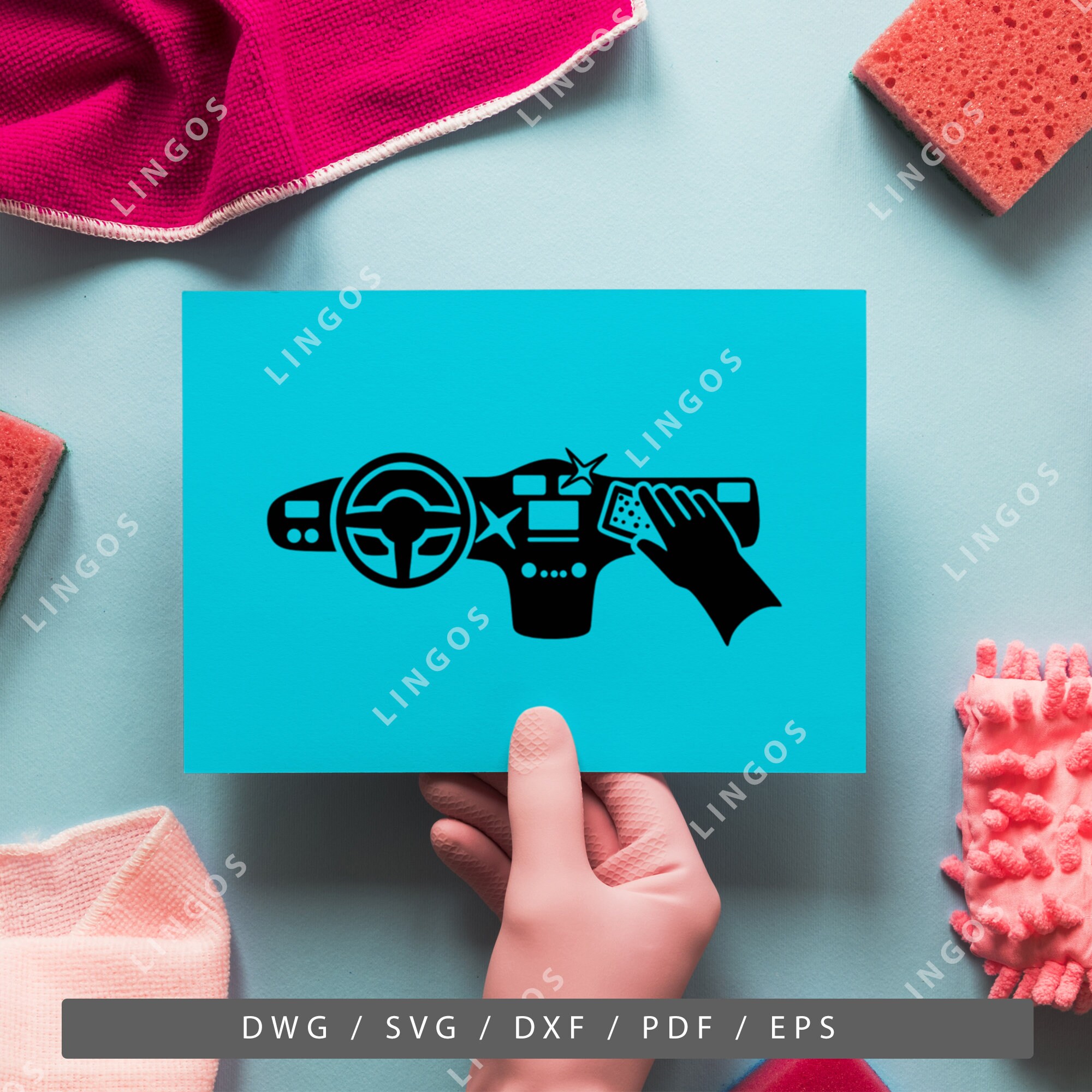 Car Wash SVG Bundle: Cleaning Equipment Vector Clipart (digital Files ...