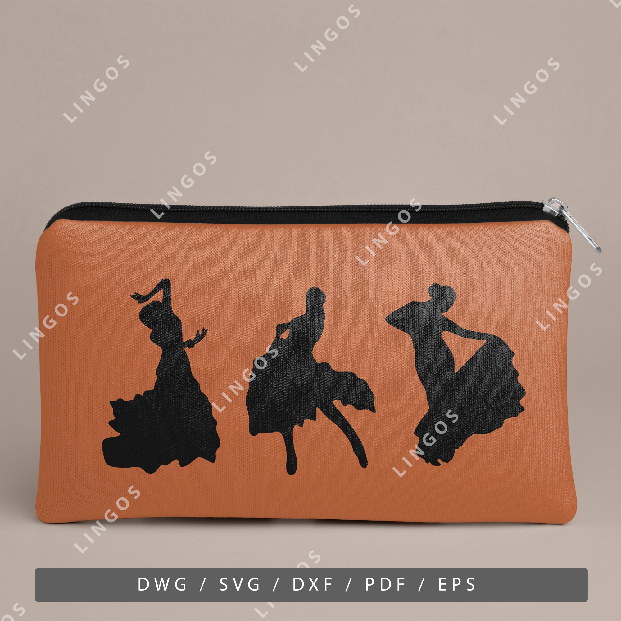 Flamenco Dancer SVG Bundle Spanish Vector Woman Dancer - Etsy