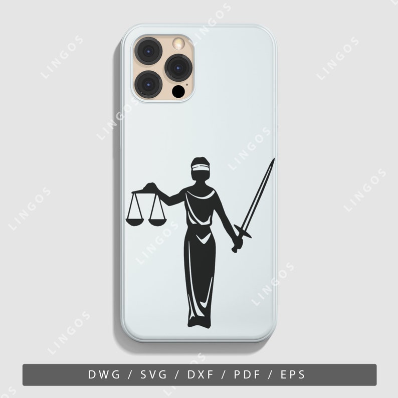 Justice DXF File Law Vector Scale of Justice EPS Courthouse - Etsy