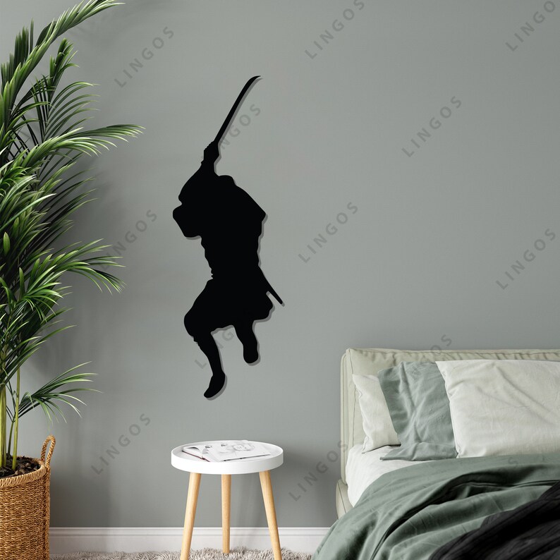 Samurai Design laser cut svg dxf files cnc cutting engraving | Etsy