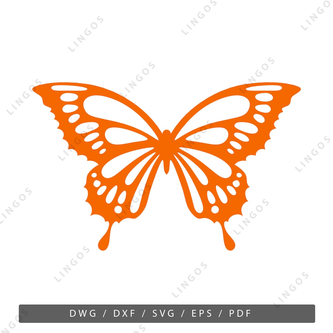 Butterfly Laser File Bug Laser Cut File Planspdf DWG SVG | Etsy