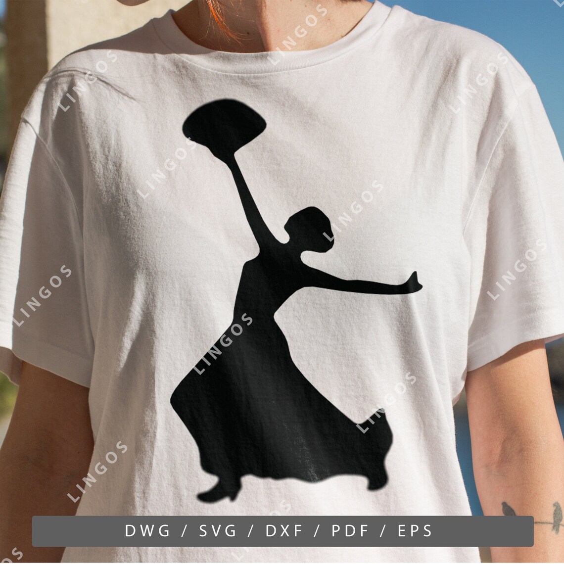 Flamenco Dancer SVG Bundle Spanish Vector Woman Dancer | Etsy