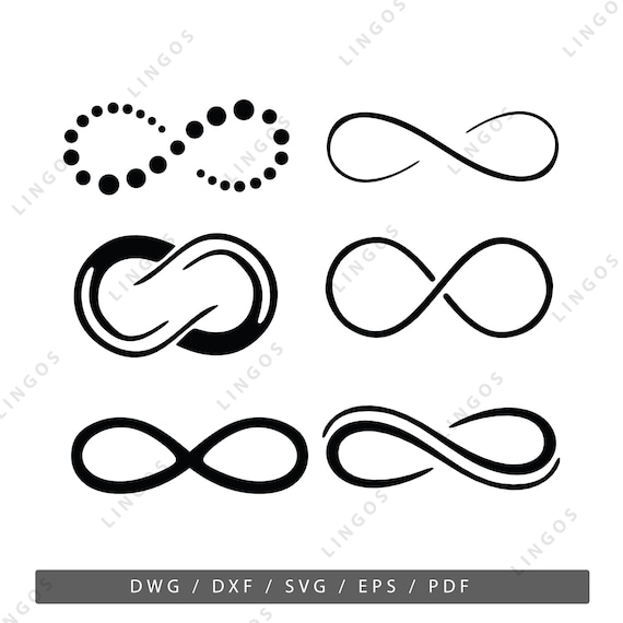 Infinity Symbol Bundle Svgdigital Files Vector Pdf - Etsy