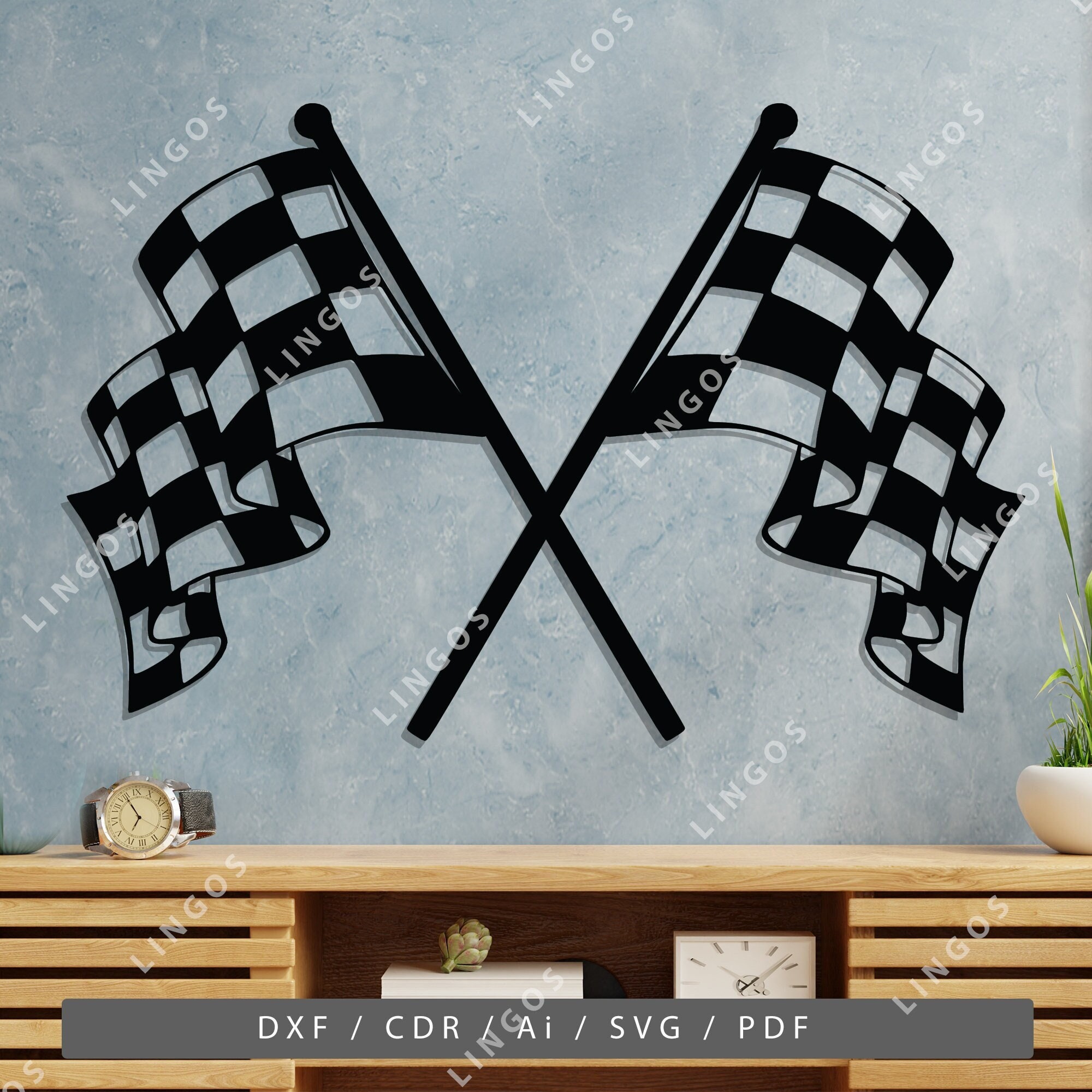 Decorative Racing Flags