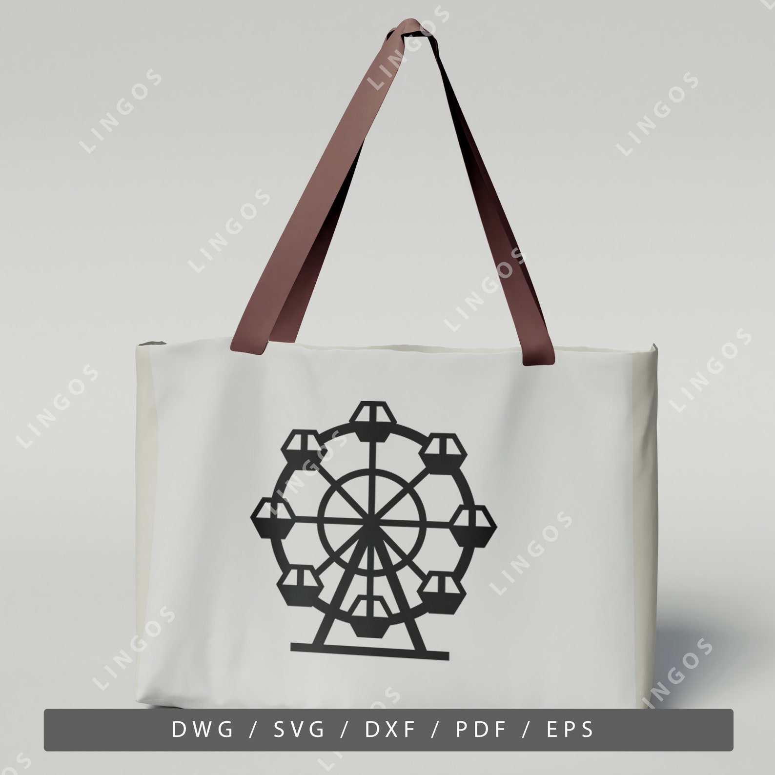 Amusement Park Vector Fun Fair SVG Bundle Festival Pdf File - Etsy