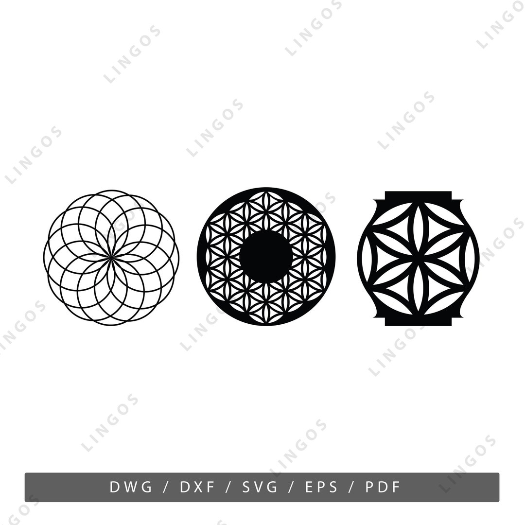 Round Geometric Shapes, Abstract Patterns, Circular Geometric ...