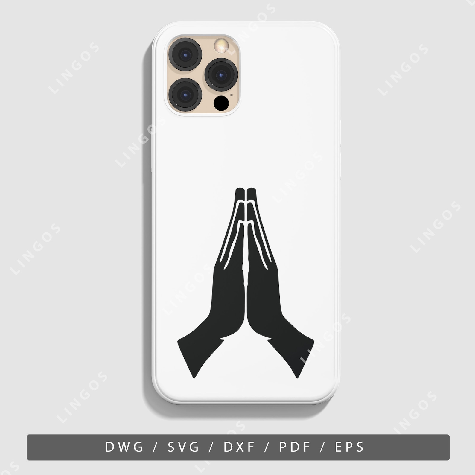 Praying Hand Vector Religious SVG Bundle Prayer EPS File - Etsy