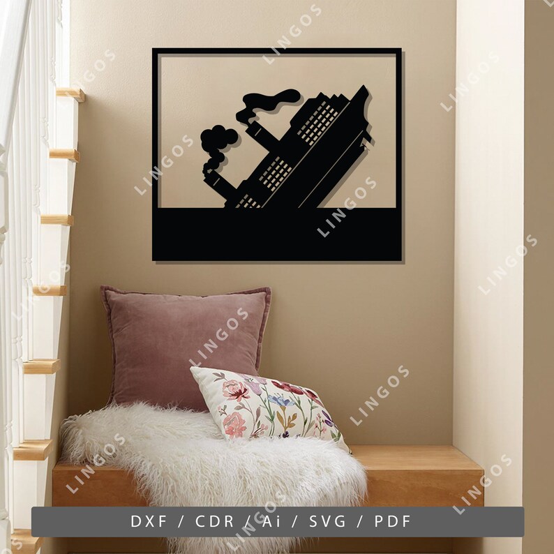 Titanic Design Laser Cut Svg Dxf Files Cnc Cut Router Wall - Etsy