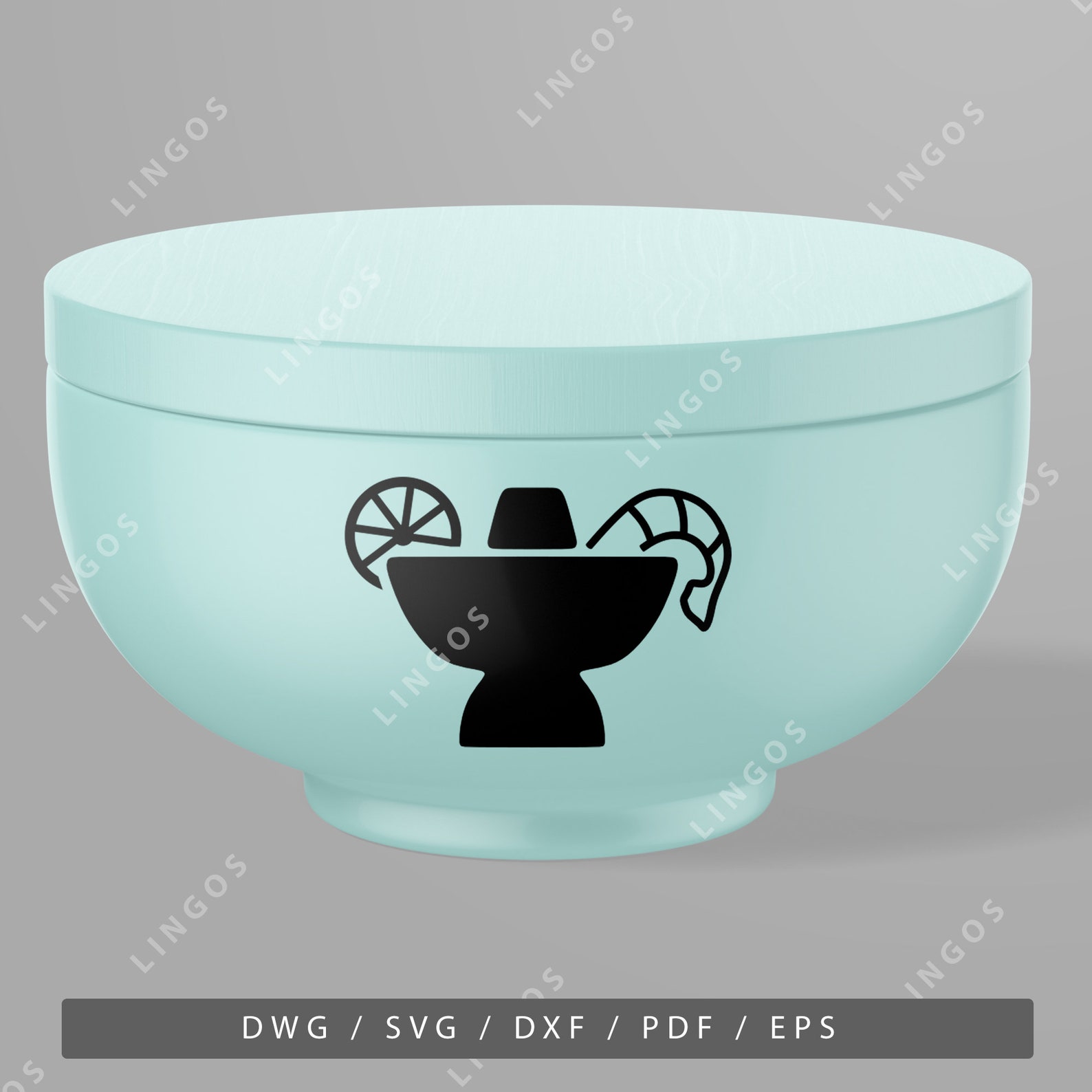 Asian Food SVG Bundle Japanese Vector Sushi Roll DWG Ramen - Etsy