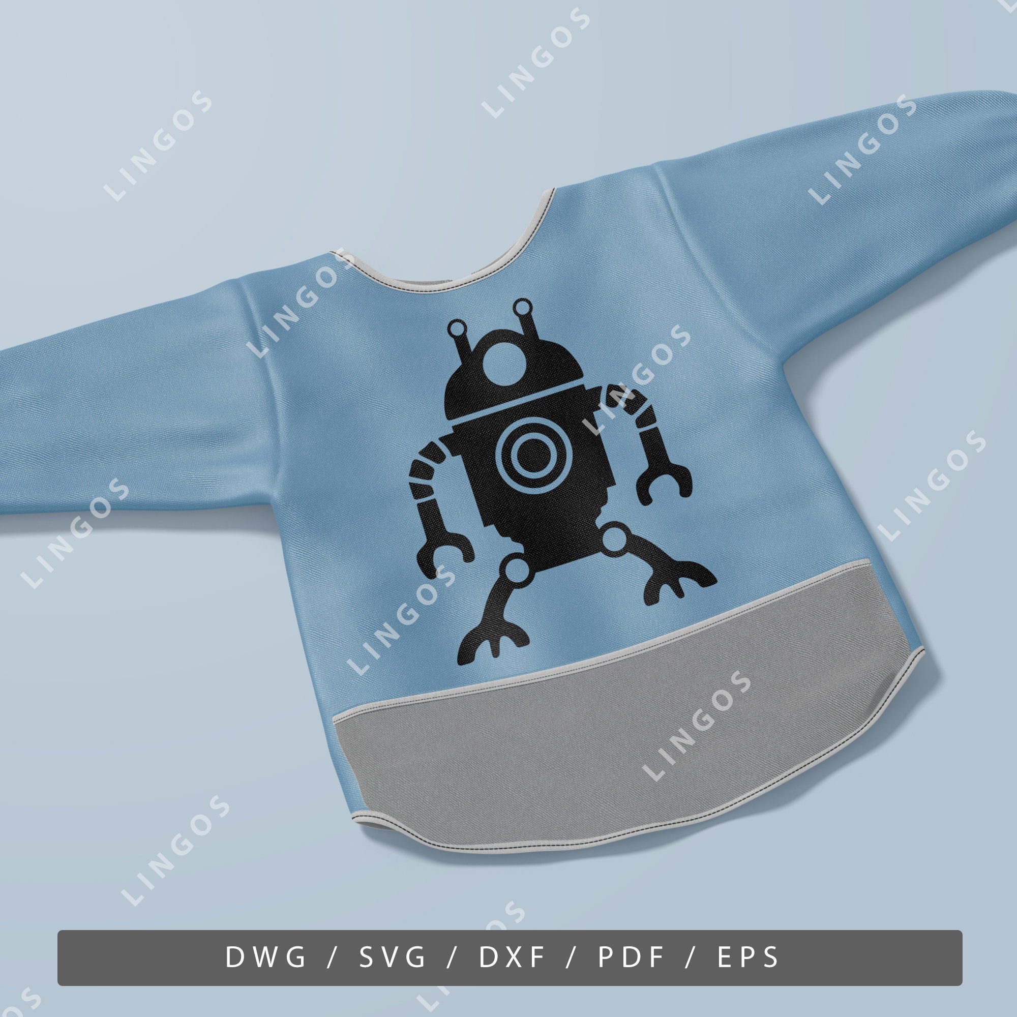 Robot Vector Machine SVG Bundle Robotics EPS File Laser - Etsy