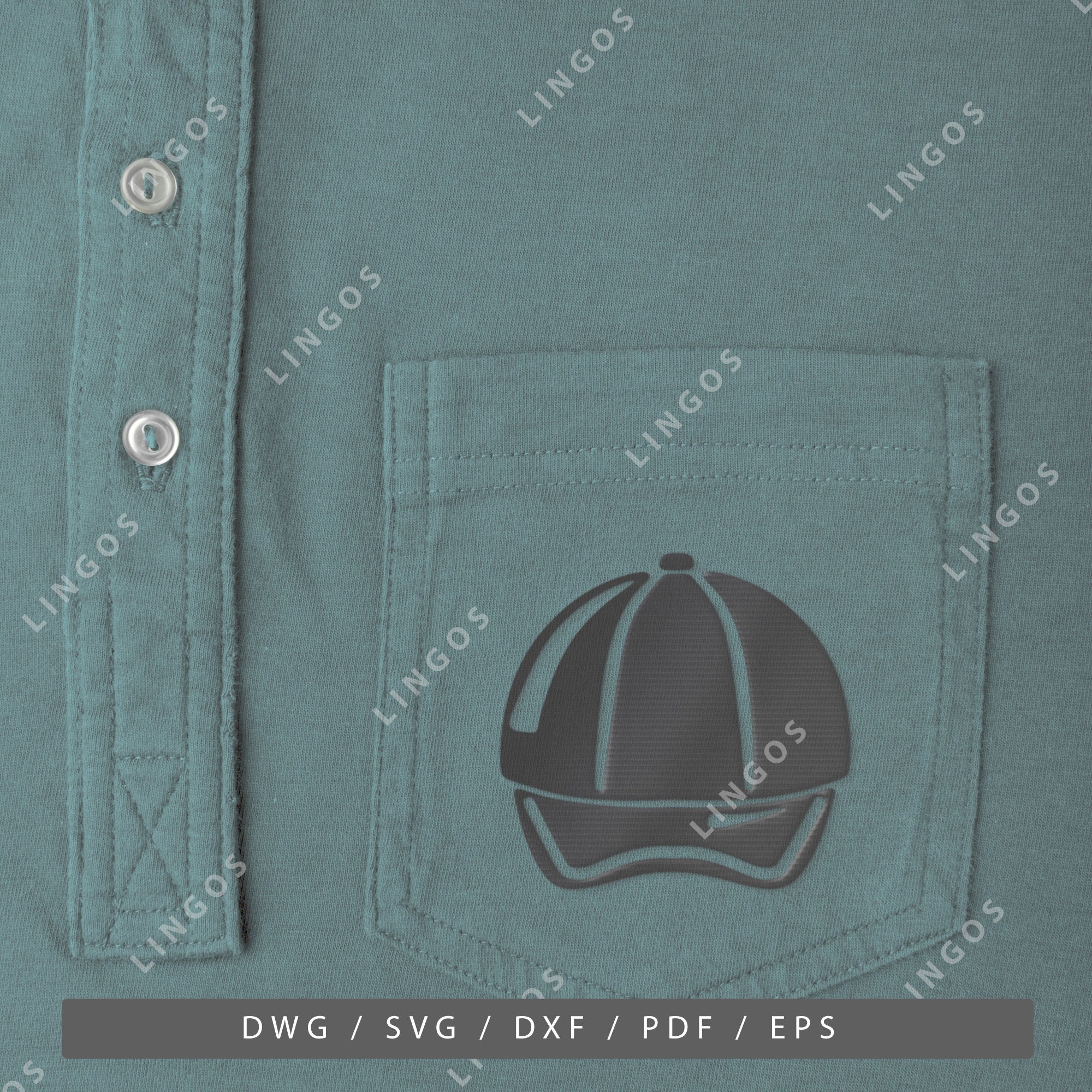 Hats SVG Bundle: Baseball Cap, Top Hat, Cloche (digital Files) - Etsy