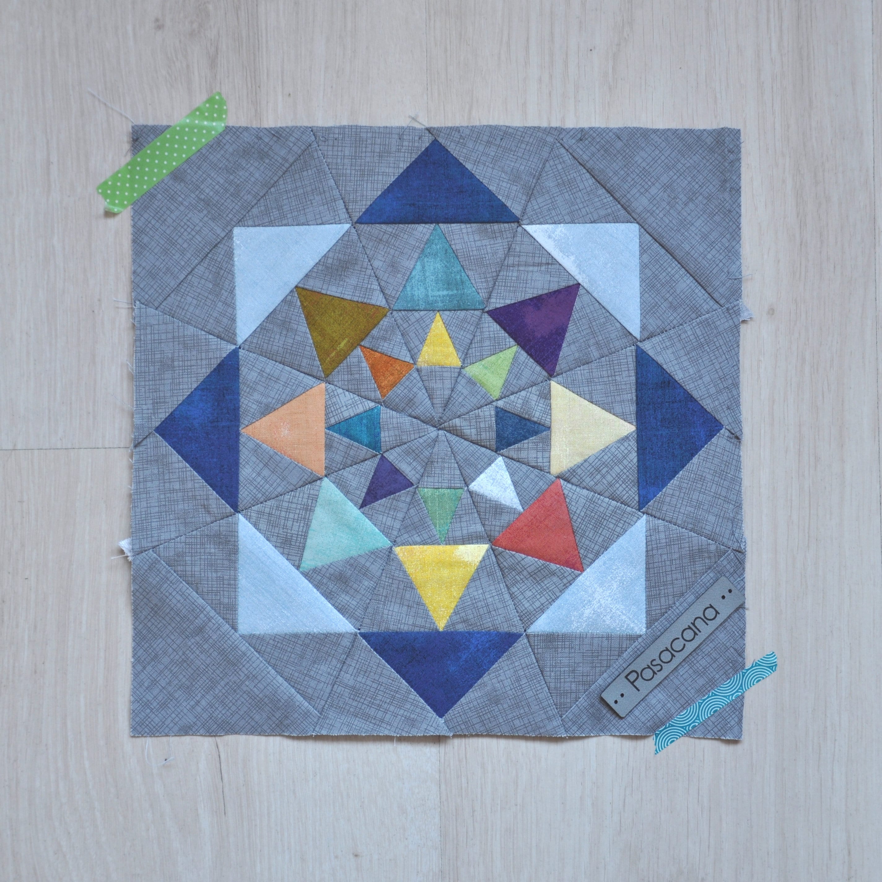 Foundation Paper Piecing FPP Block Pattern kaleidoscope Patchwork - Etsy