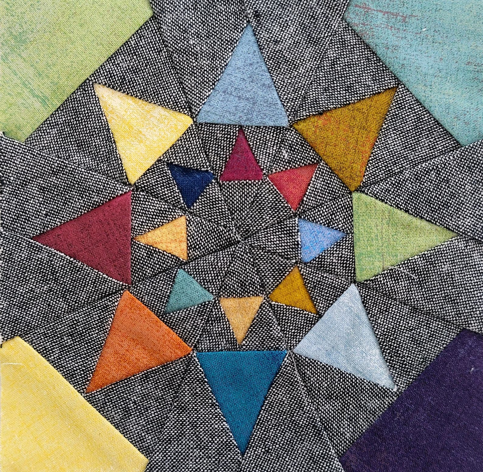 Foundation Paper Piecing Instructions (PDF) German + ENGLISH / Little ...