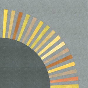 Foundation Paper Piecing (FPP) Block Pattern "midnight Sun" / Patchwork ...