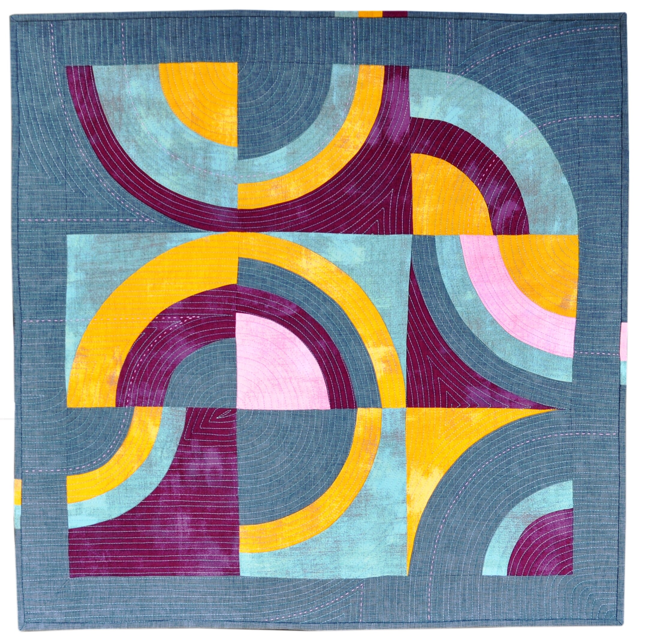 Patchwork Block Curvy Piecing -jukebox- / Quilting / Curves / for ...