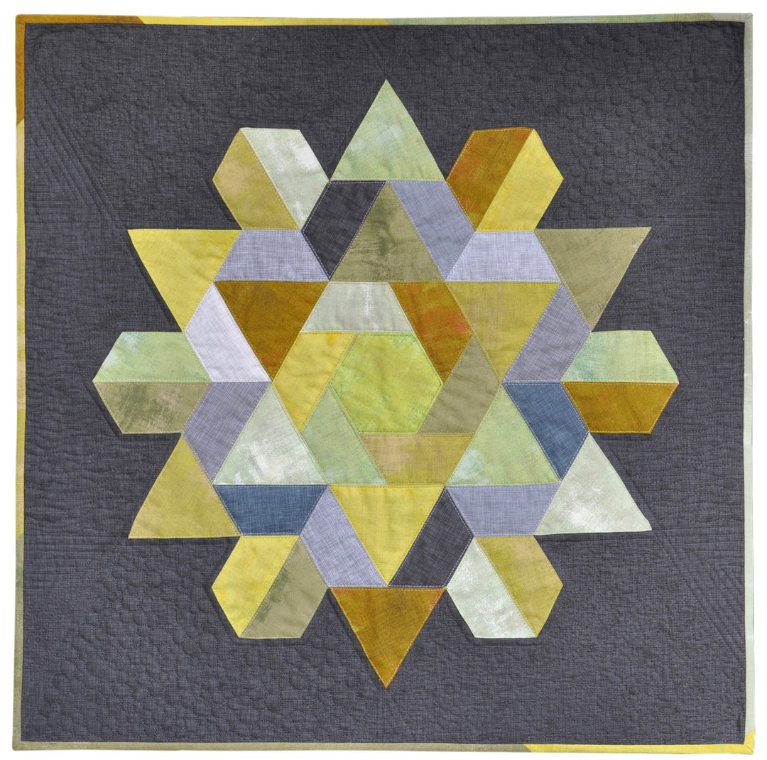 English Paper Piecing EPP Paper Templates Lumina Crystal / Patchwork ...