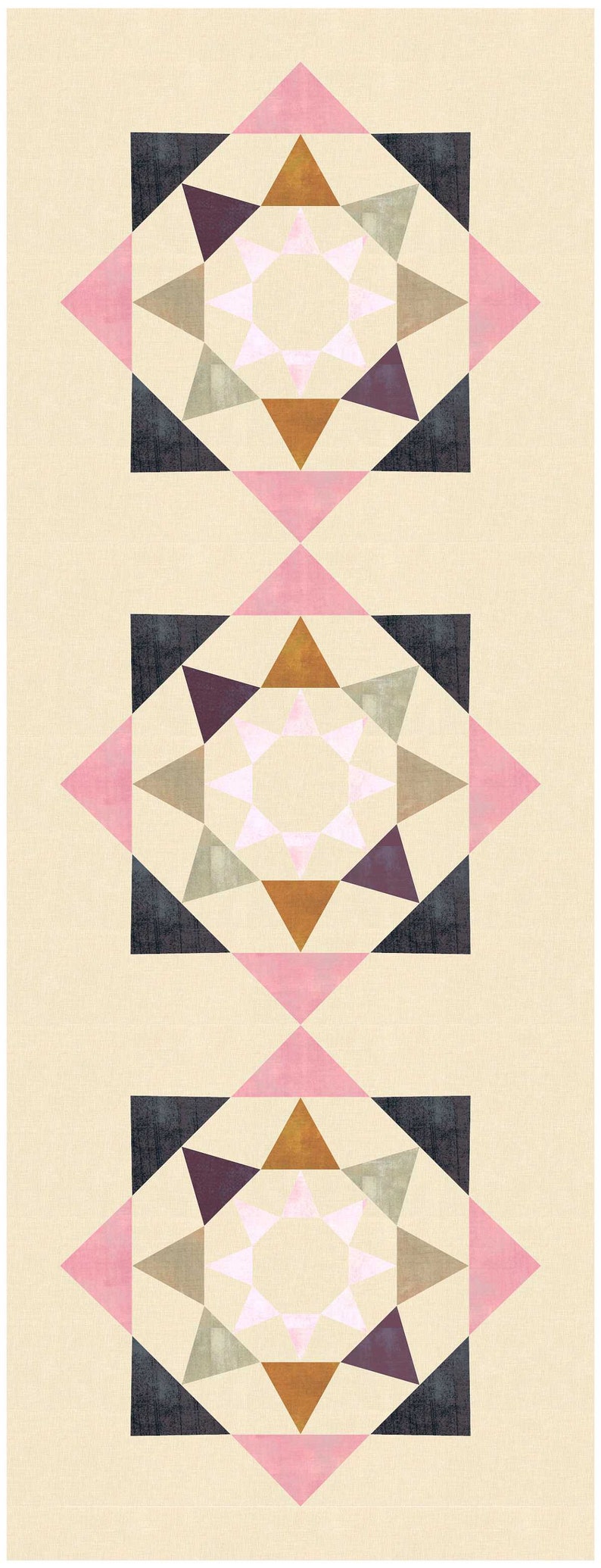 Foundation Paper Piecing FPP Block Pattern kaleidoscope Patchwork - Etsy