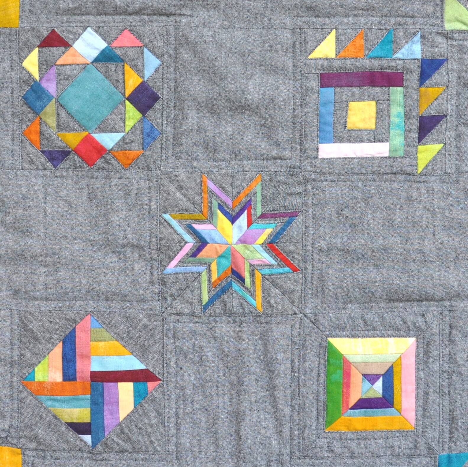 Foundation Paper Piecing Instructions (PDF) German + ENGLISH / Little ...