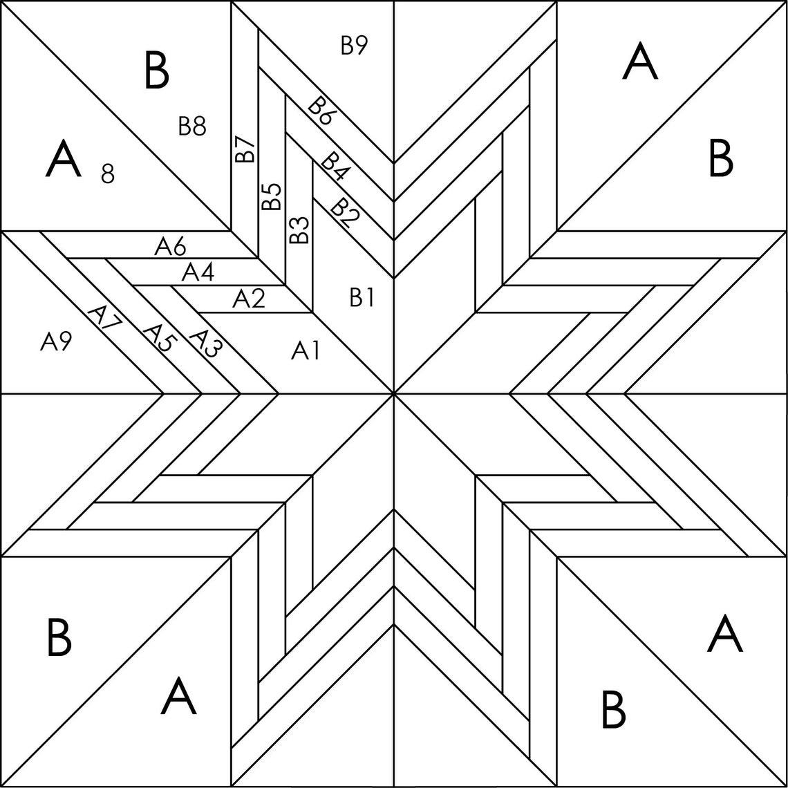 Foundation Paper Piecing (FPP) Block Instructions - Little Treasures ...