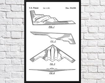 Stealth Bomber Poster - Etsy