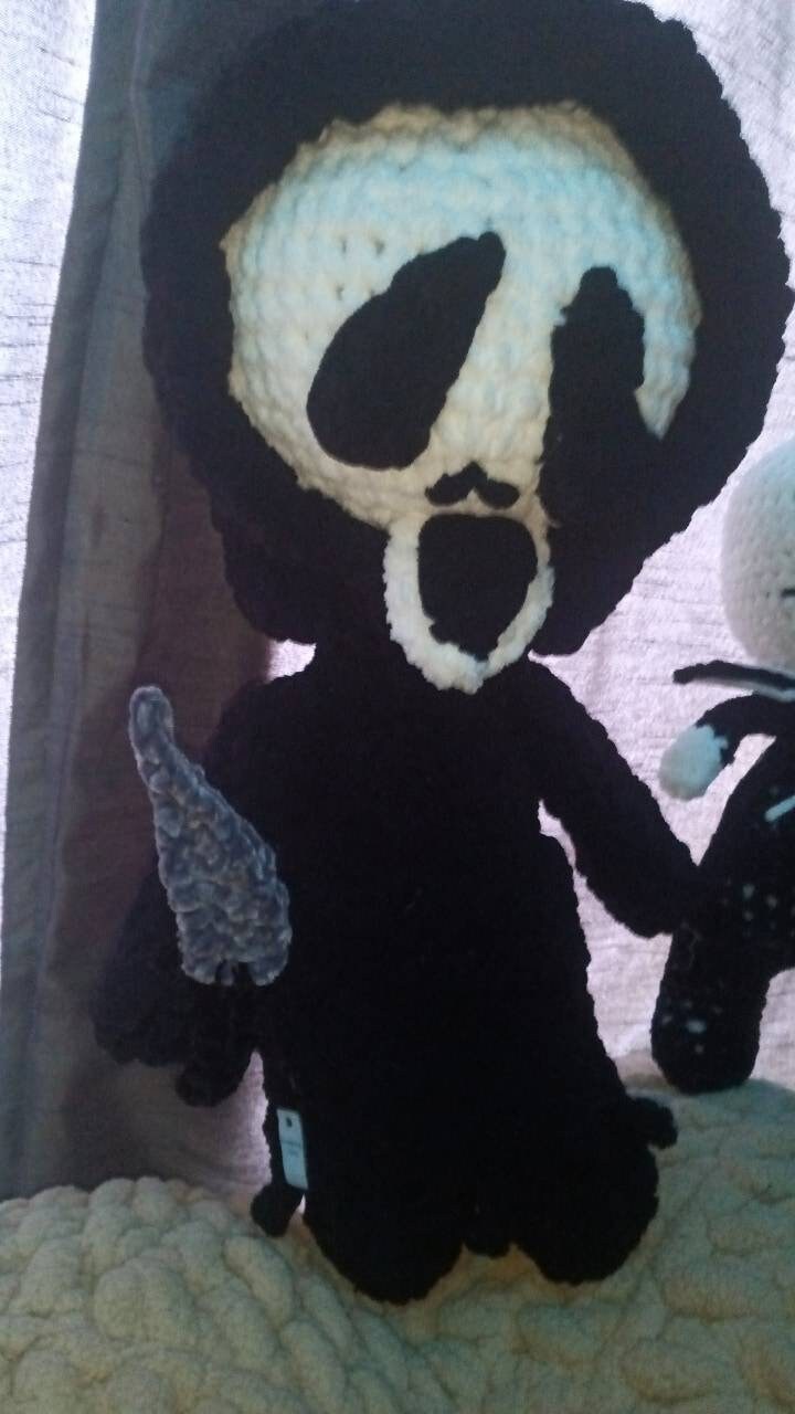 Scream / Ghost Face Replica Halloween Plushie - Etsy Australia