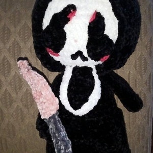 Scream / Ghost Face Replica Halloween Plushie - Etsy Finland