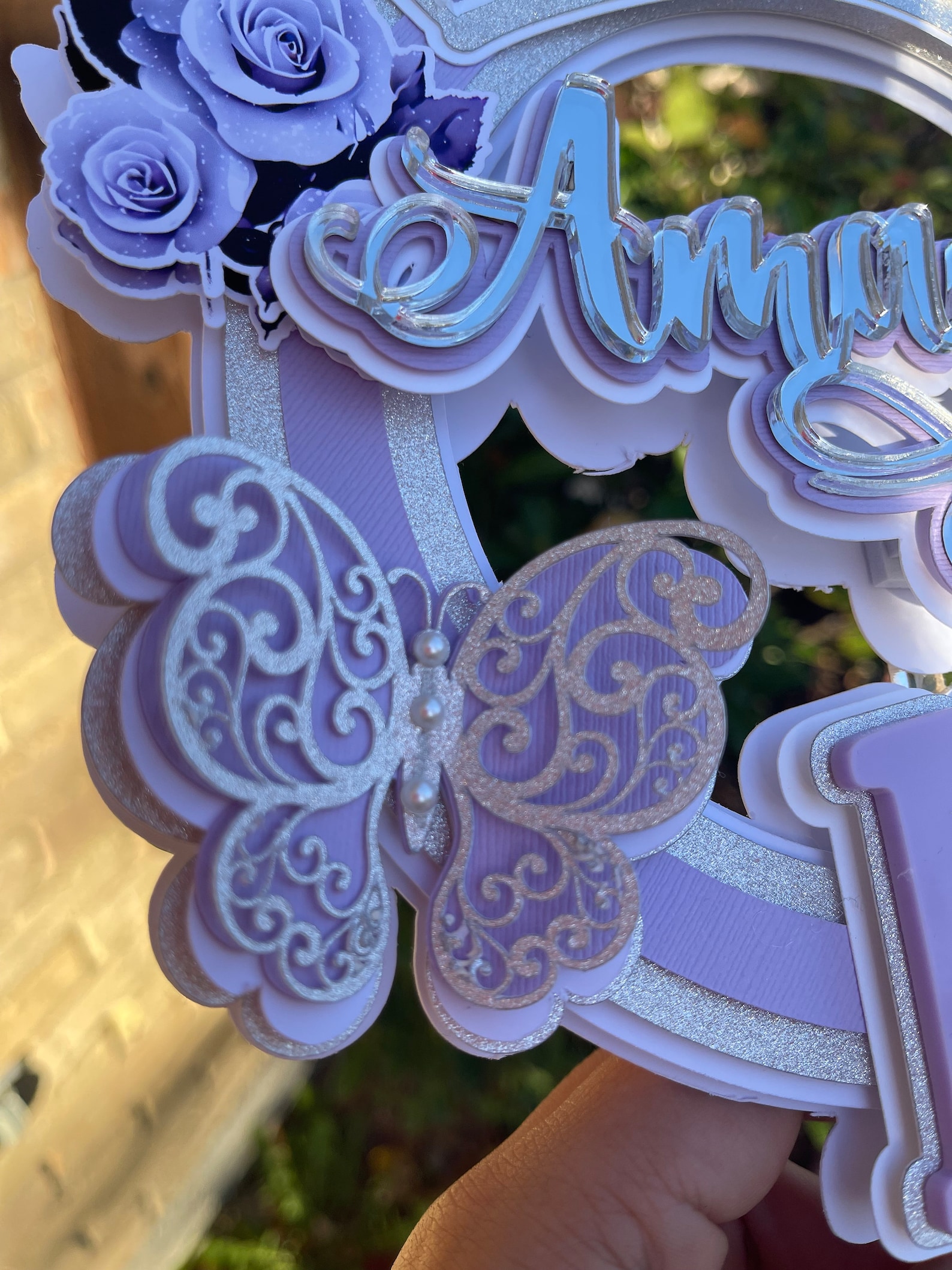 Mis Quince Cake Topper, Sweet 16, Quinceanera, Acrylic Topper ...