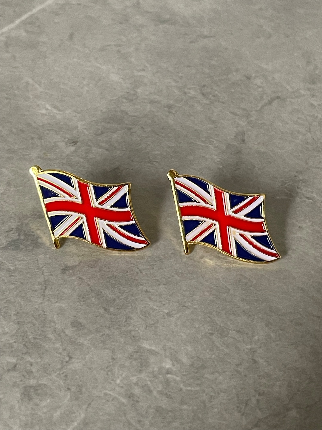 Twin Pack United Kingdom UK England Flag Enamel Pin - Etsy