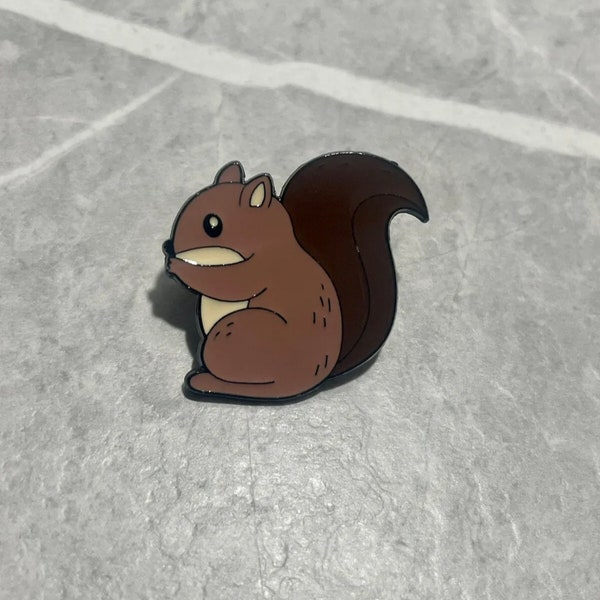 Squirrel Pin - Etsy