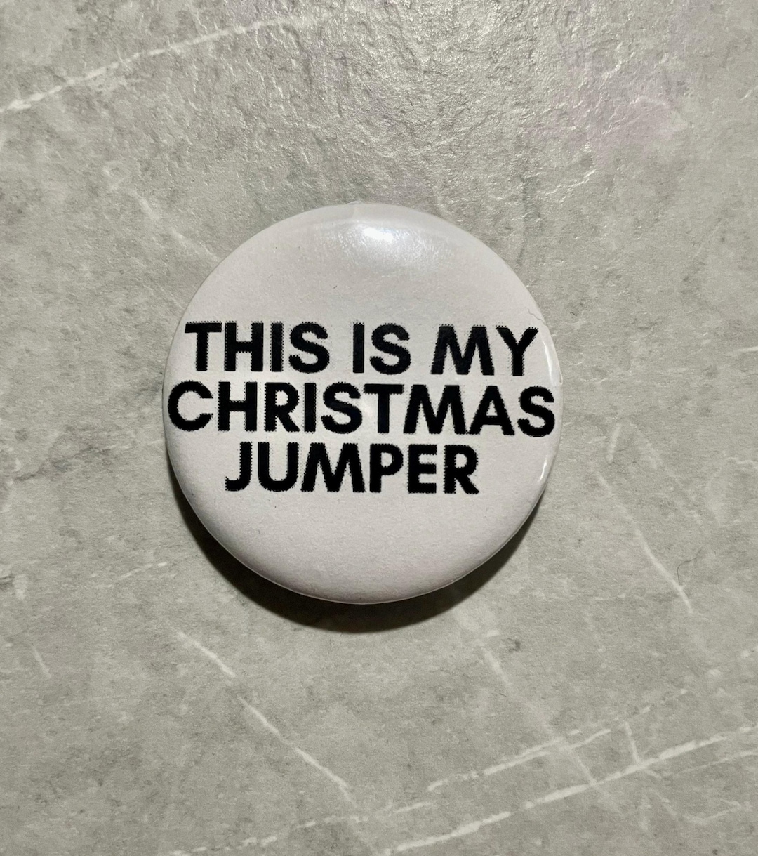 This is My Christmas Jumper 42mm BADGE New & Perfect for the Office or ...