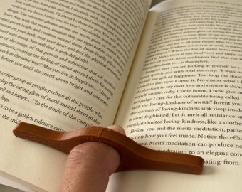 One Hand Book Holder - Etsy