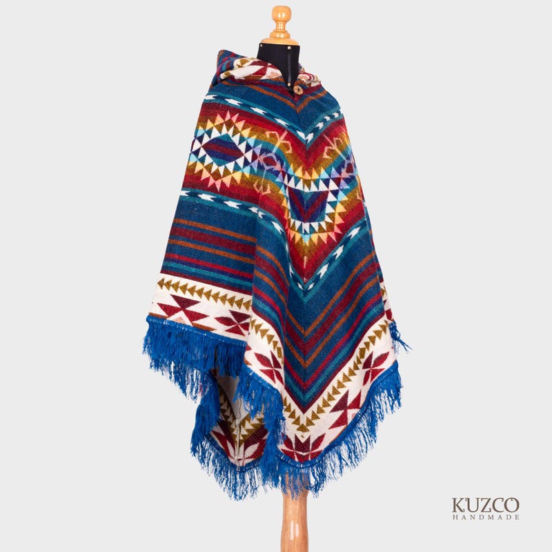 Poncho Jacket - Etsy