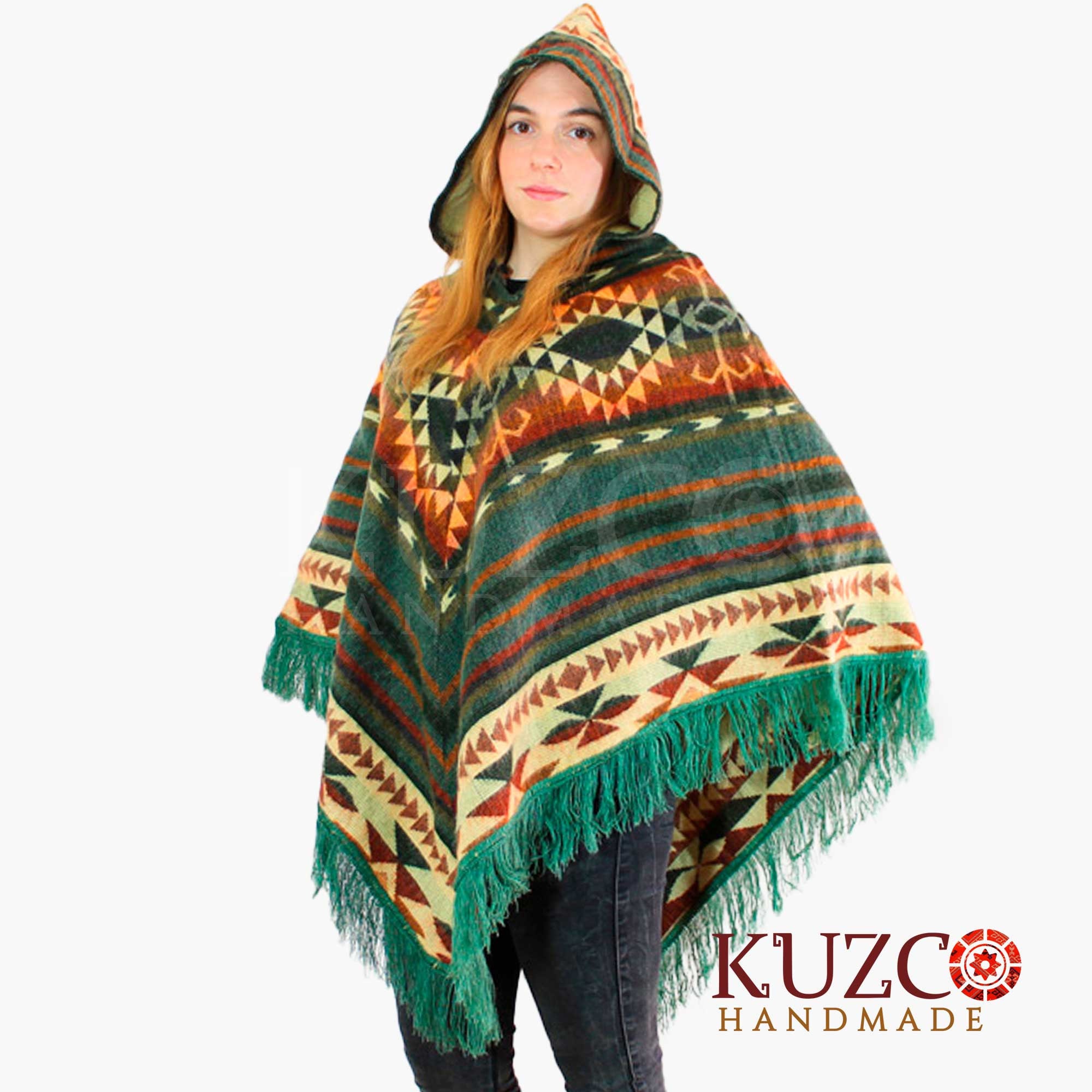 Native American Poncho, Tribal Poncho, Unisex Alpaca Poncho, Native ...