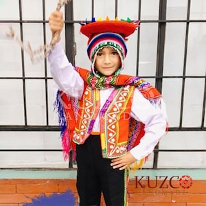 Traje típico del Perú para niñas, traje peruano, traje de baile para ...