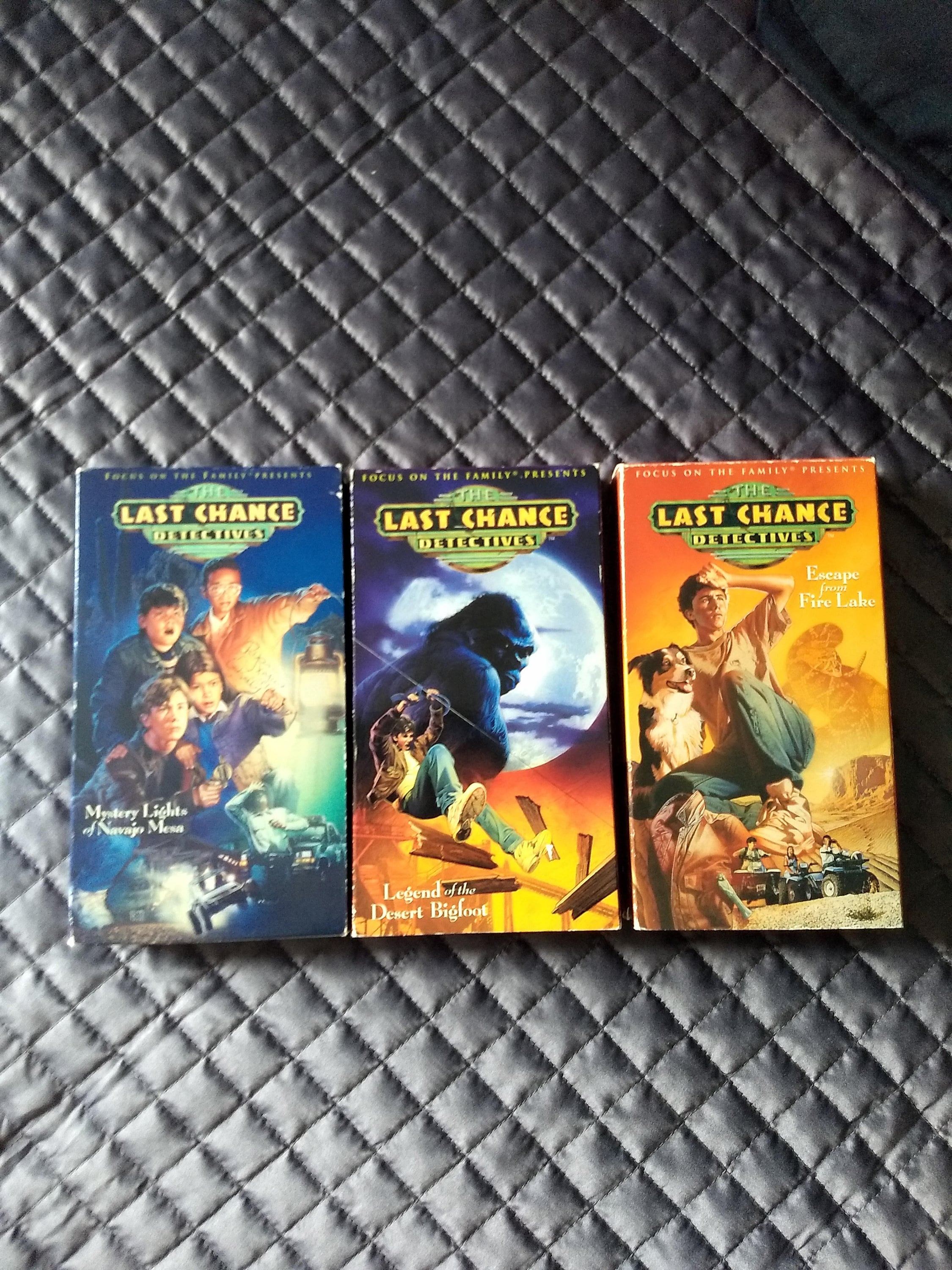 VINTAGE VHS Video Tapes-last Chance Detectives and Adventures in ...