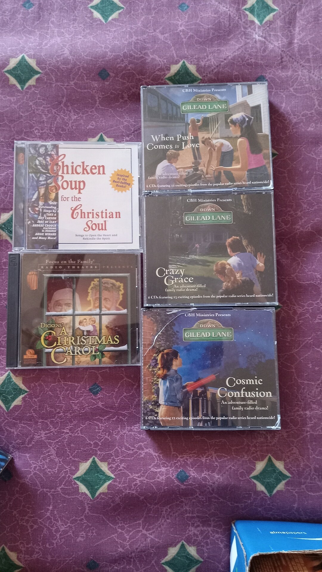 VINTAGE Dvds-cbh's Down Gilead Lane, Chicken Soup for the Christian ...
