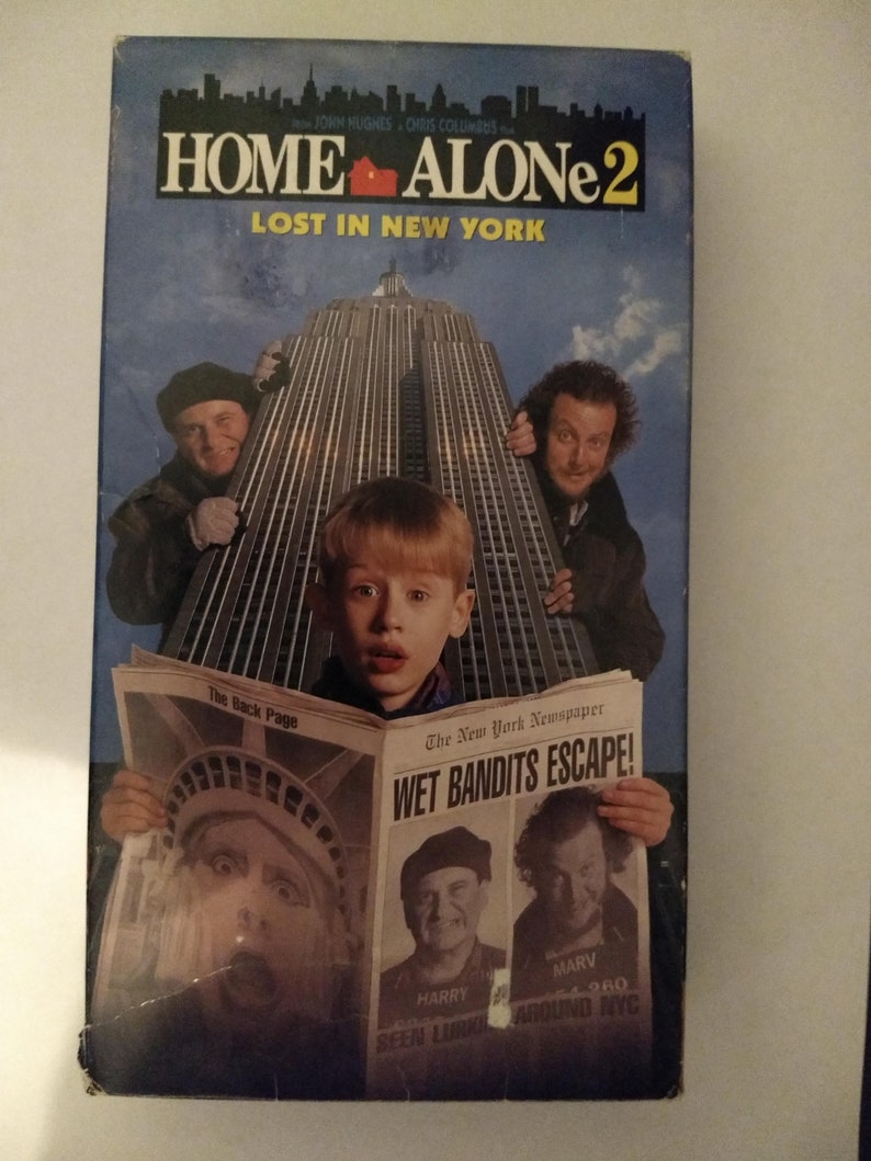 VINTAGE VHS Video Tapes-home Alone 1, 2, and 3, A Charlie Brown ...