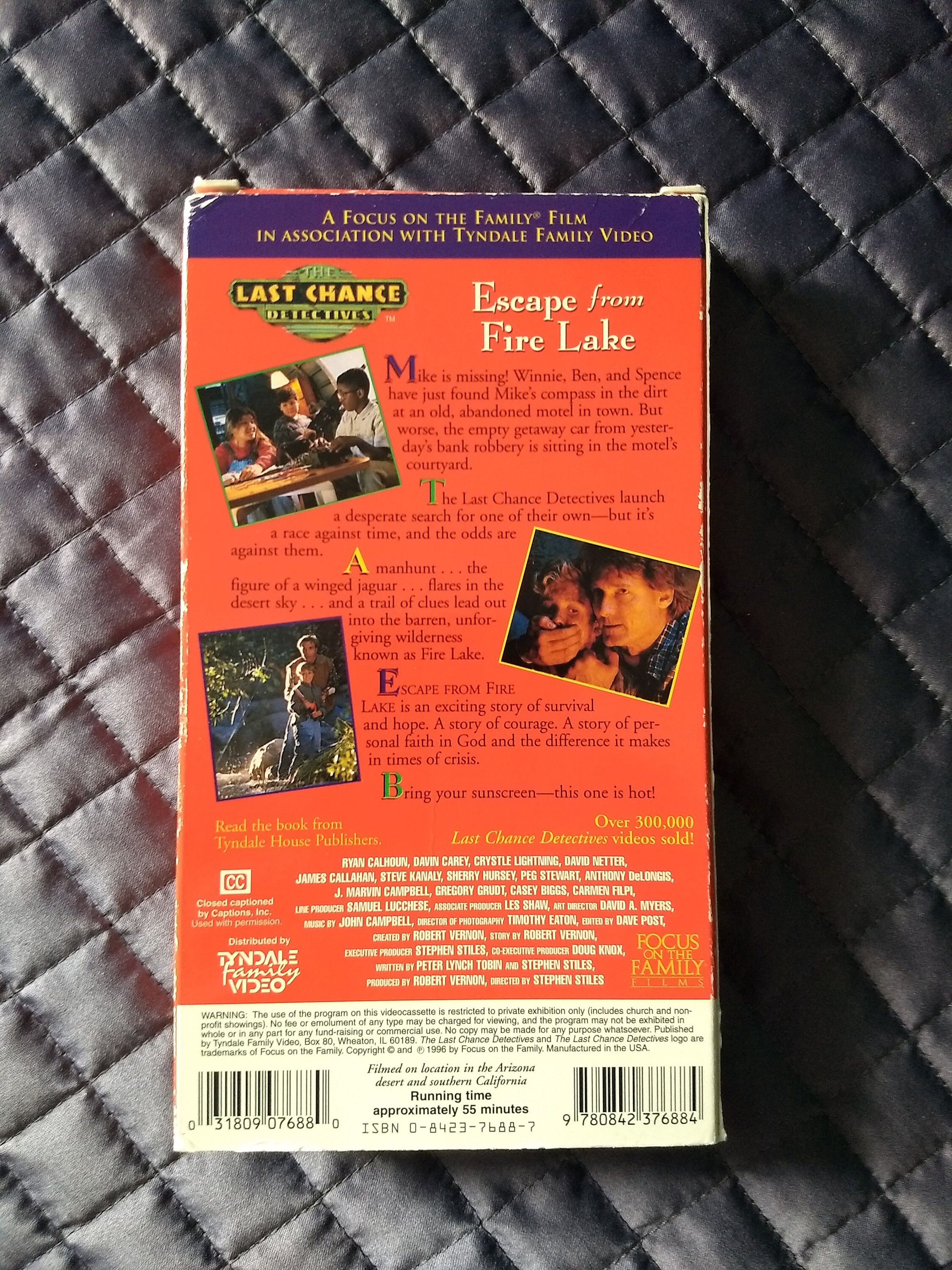 VINTAGE VHS Video Tapes-last Chance Detectives and Adventures in ...