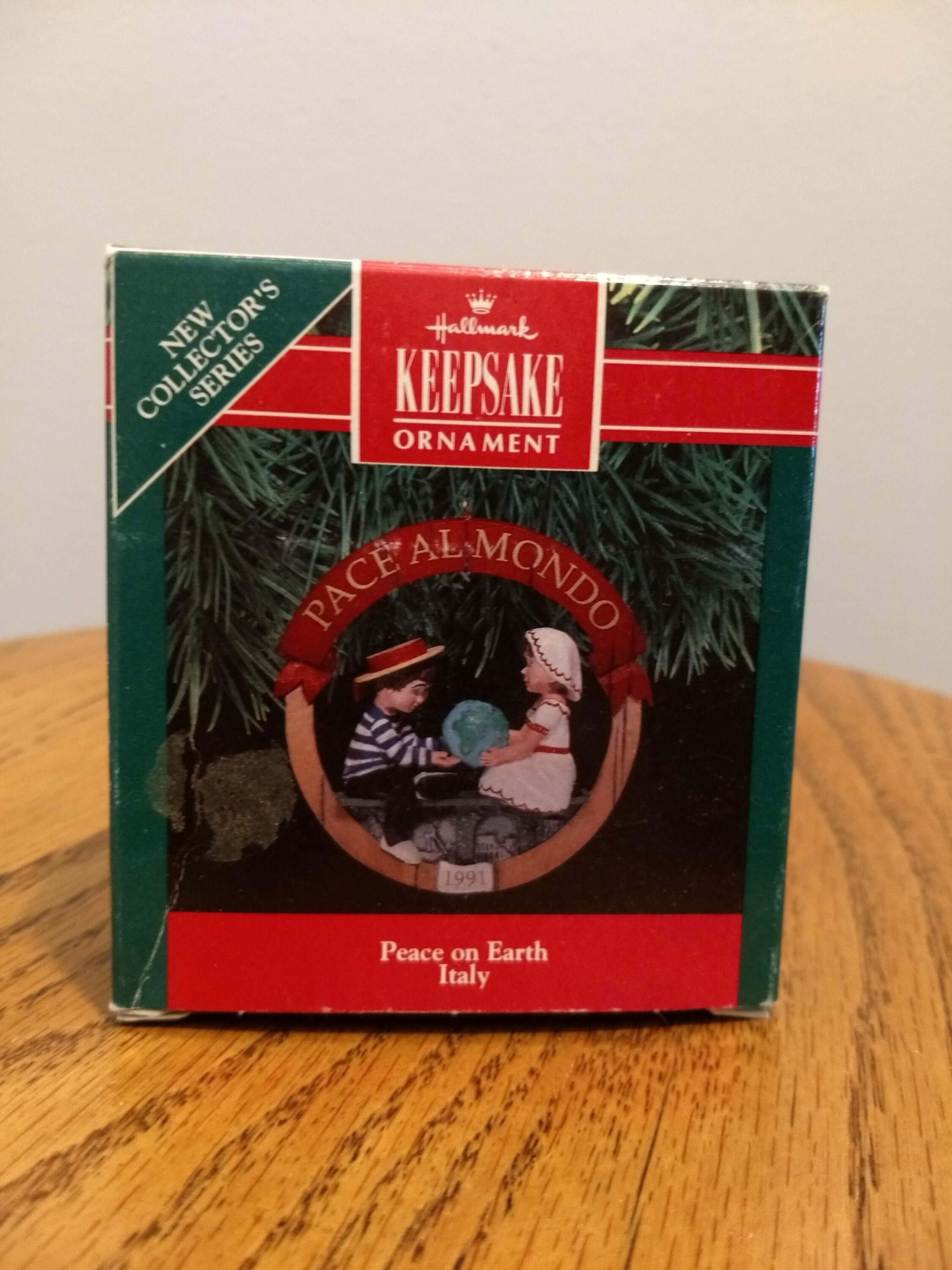 Hallmark Series Ornaments: Heart of Christmas Stamp Snow - Etsy