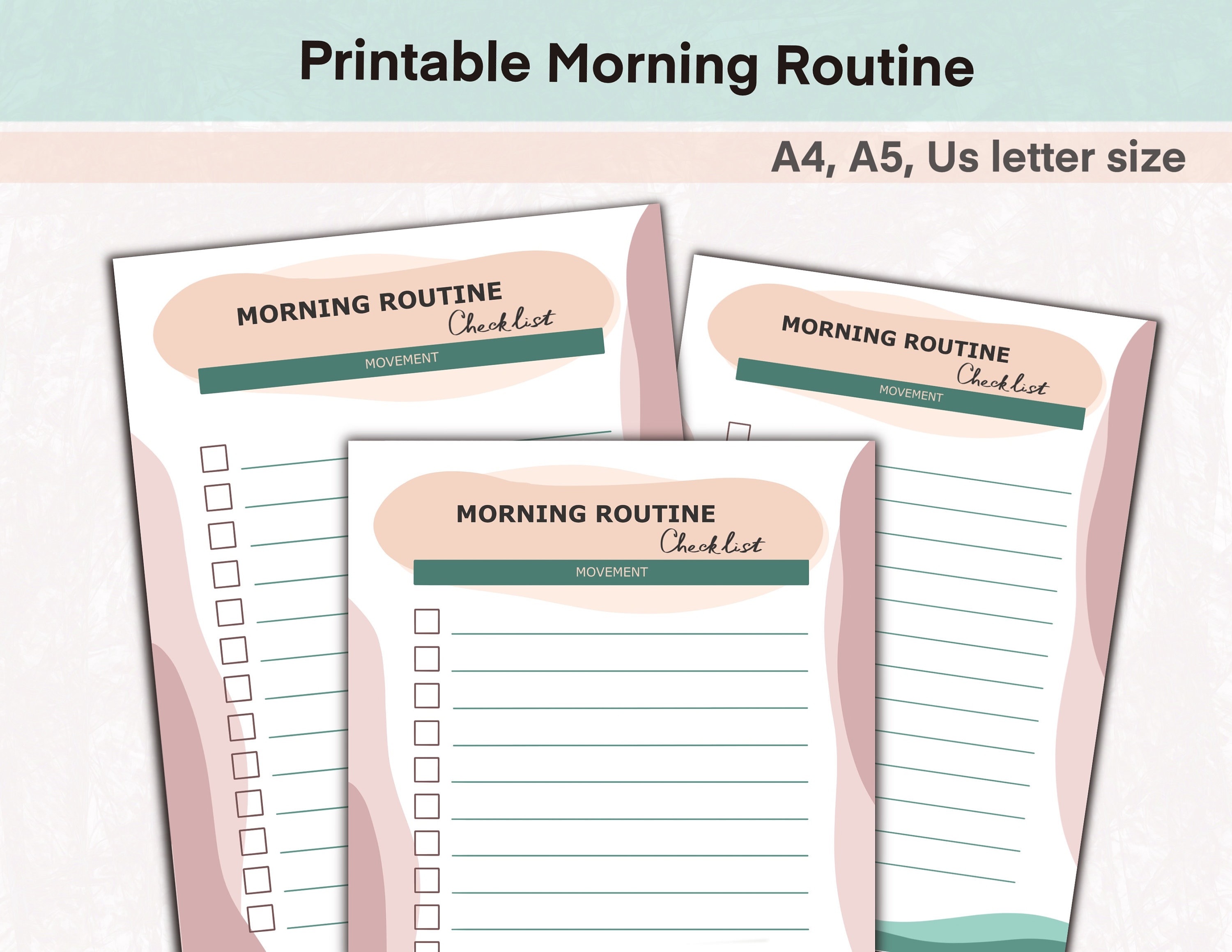 Printable Morning Routine Checklist - prntbl.concejomunicipaldechinu.gov.co