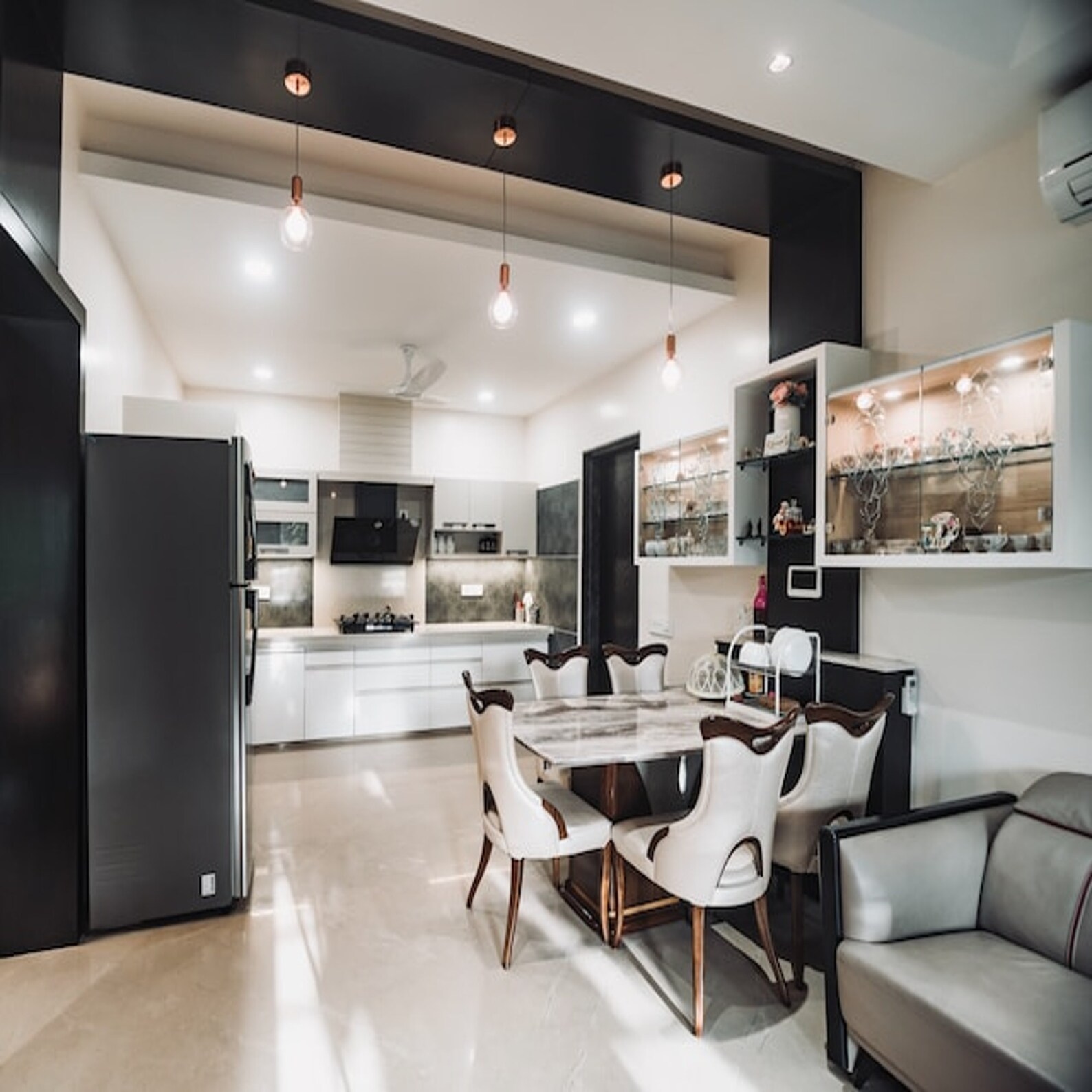 Zoom Background Modern Office Microsoft Teams Interviews Luxury Dining ...