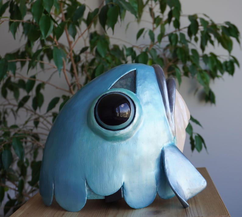 Fish Mask, Sea Creature Mask, Animal Mask, Halloween Mask, Papier Mache ...