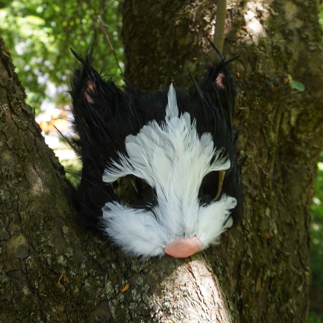 Cat Mask, Carnival Mask, Black Cat Mask, Masquerade Mask, Masquerade ...
