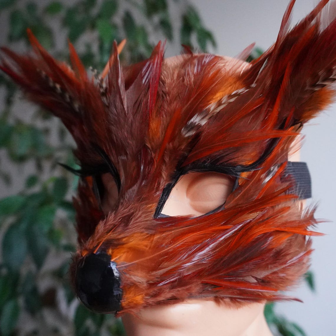 Fox Mask, Animal Mask, Papier Mache Mask, Halloween Mask, Carnaval Mask ...