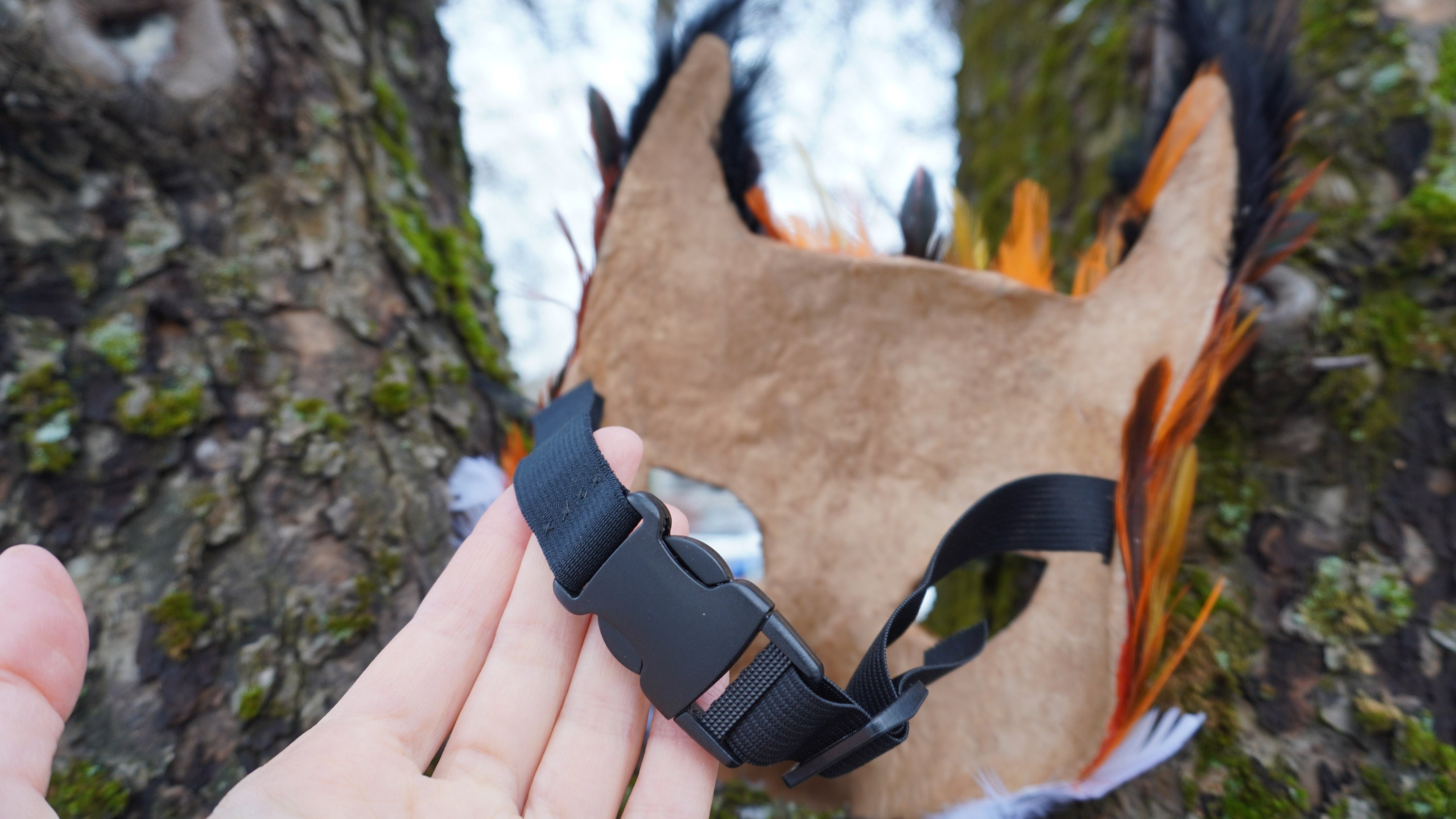 Fox Mask, Carnival Mask, Masquerade Mask, Festive Mask, Papier Mache ...